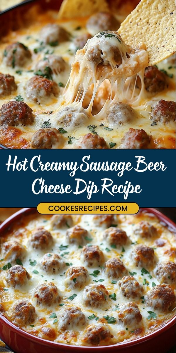 Hot Sausage Beer Cheese Dip Recipe