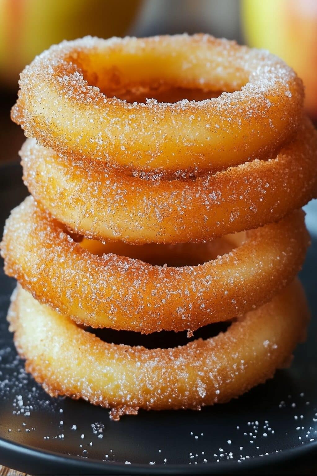 Fried Cinnamon Apple Rings Recipe