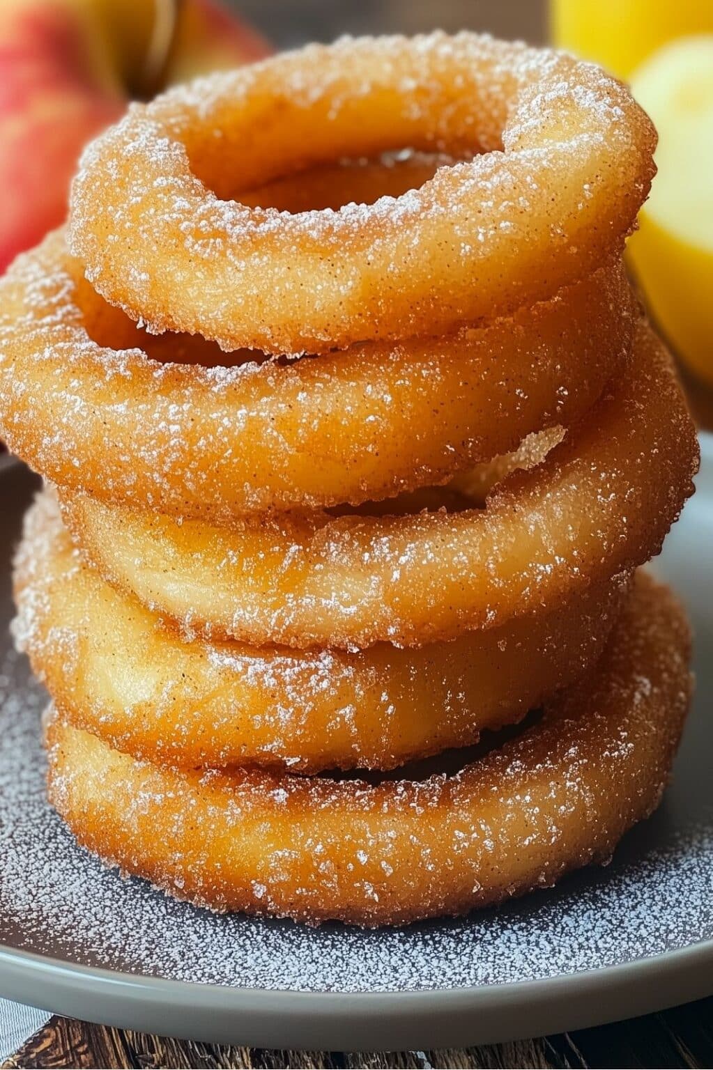 Fried Cinnamon Apple Rings Recipe