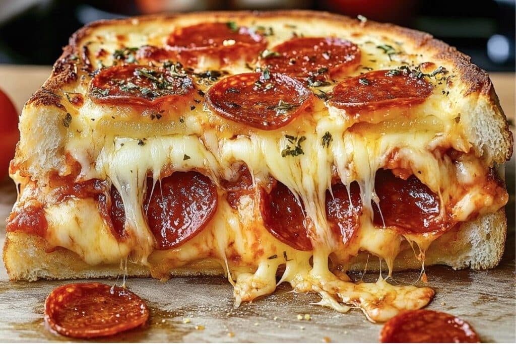Pepperoni Pizza Grilled Cheese