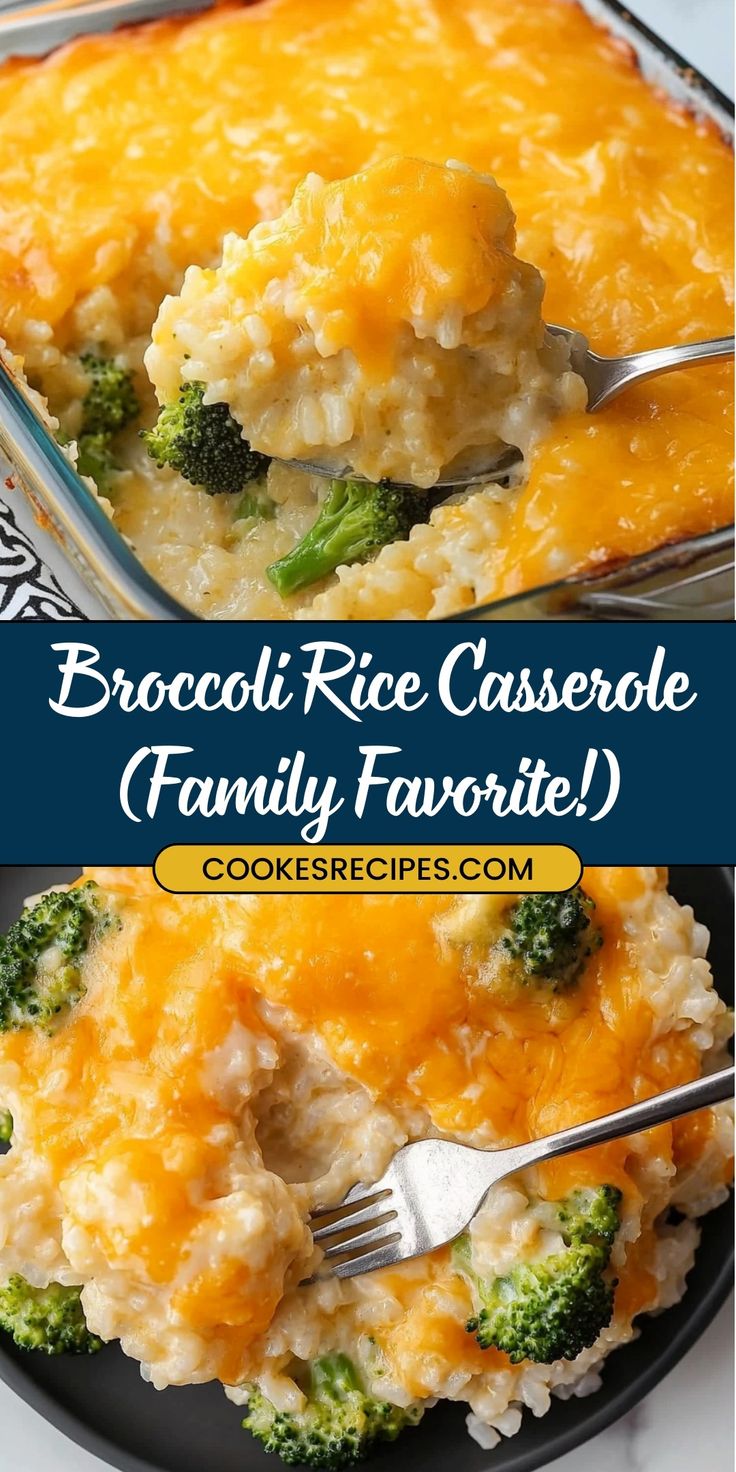 Broccoli Rice Casserole Recipe