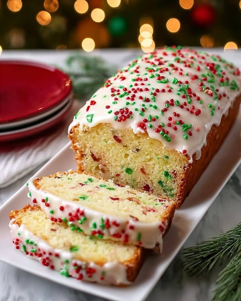 Festive Buttermilk Sprinkle Bread | Irresistibly Moist Holiday Bread