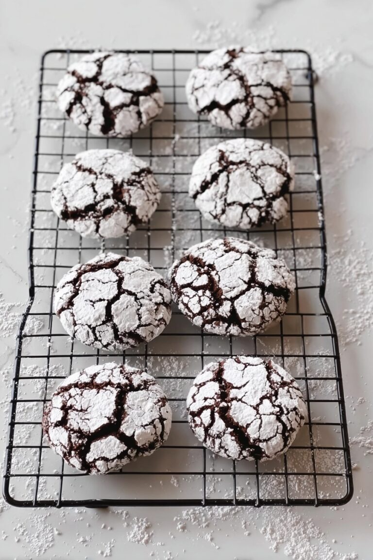 Chocolate Crinkle Cookies: Irresistibly Fudgy & Crinkly Top