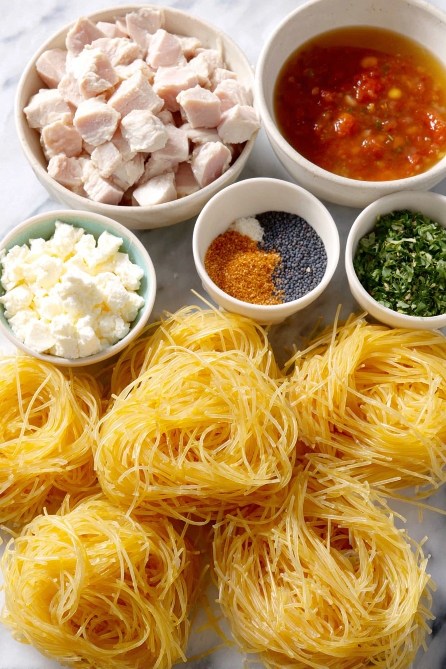 Creamy Chicken Spaghetti Bake: Easy Comfort Food Meal