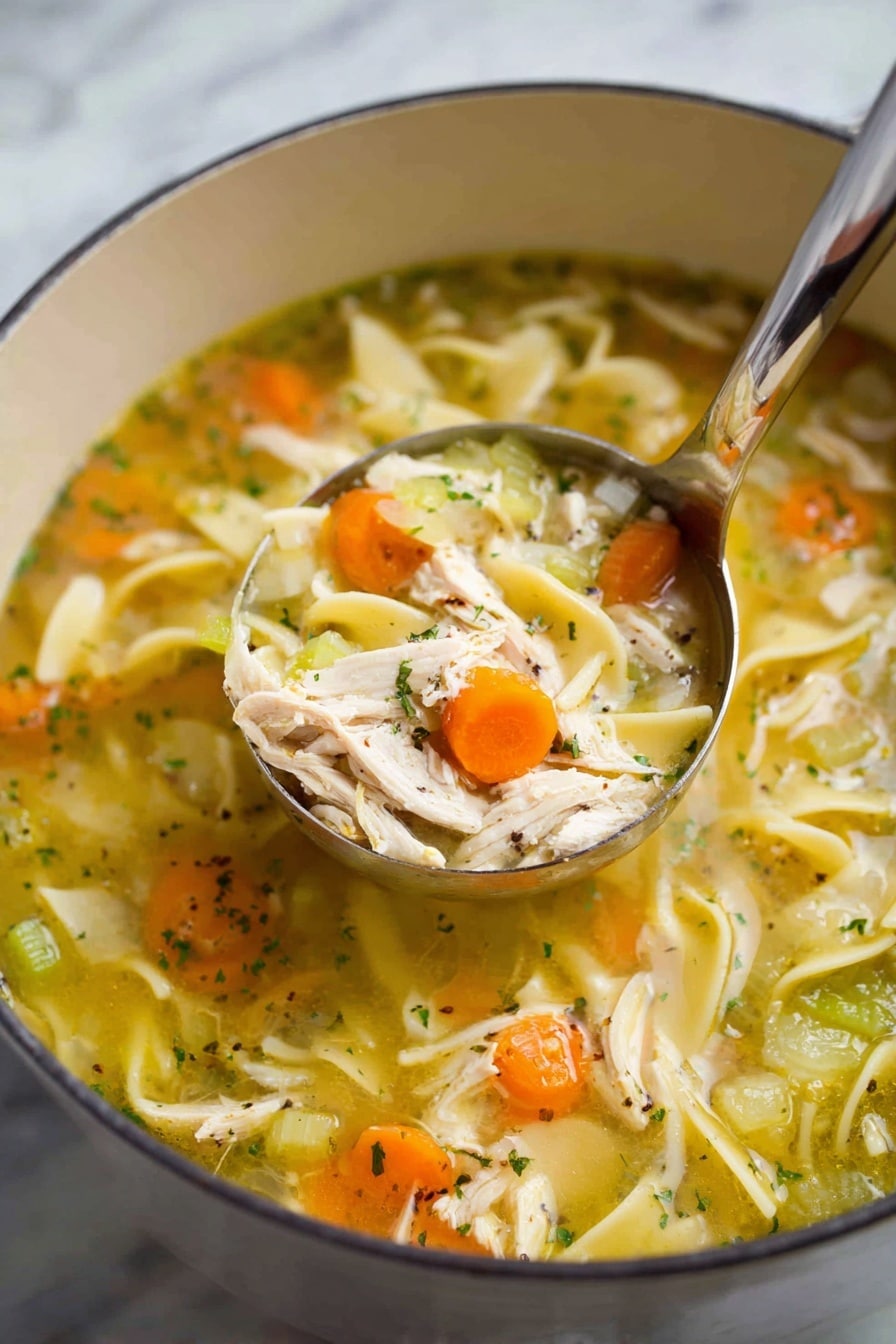 Slow Cooker Chicken Noodle Soup: Cozy, Easy & Delicious