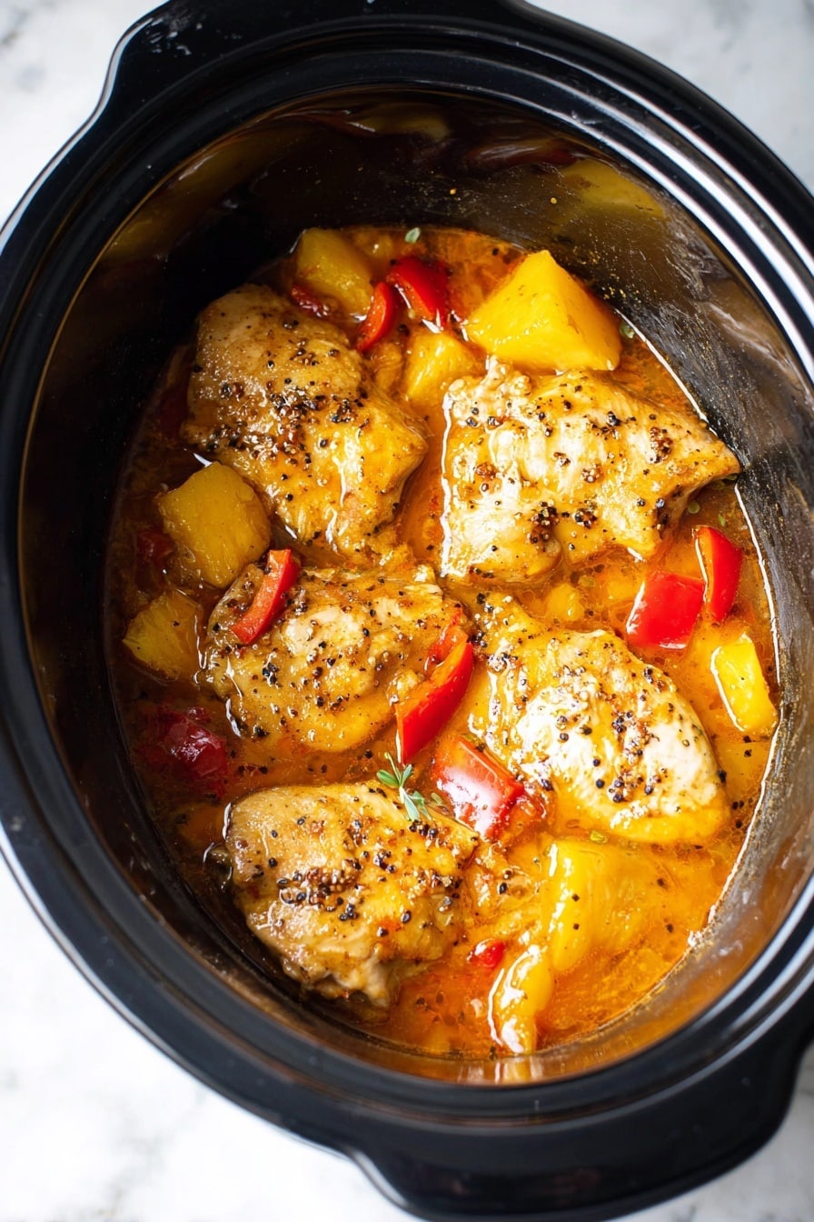 Crockpot Hawaiian Chicken: Easy & Flavorful Dinner