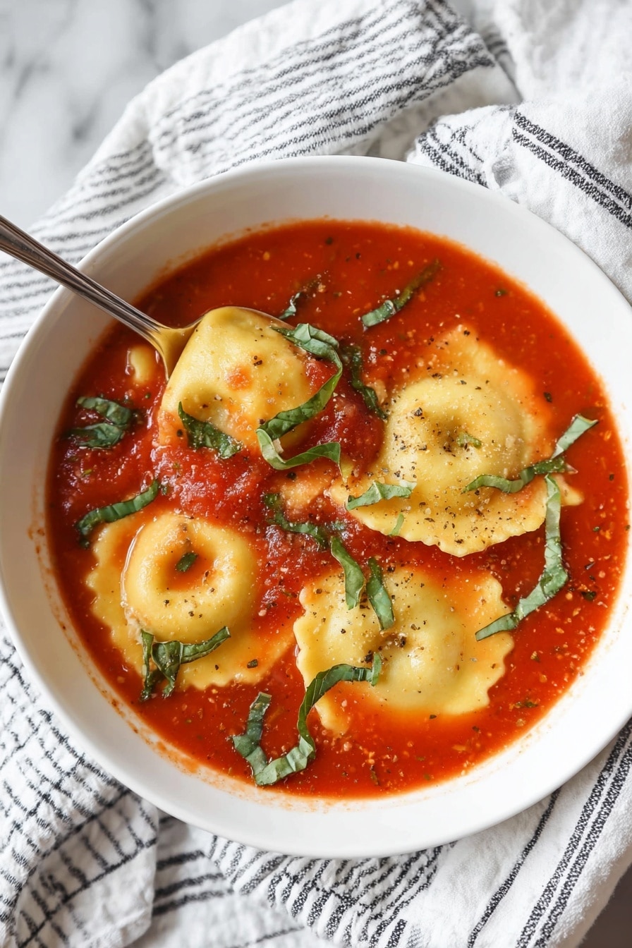 Tomato Basil Tortellini Soup: Cozy, Quick, Flavorful Delight