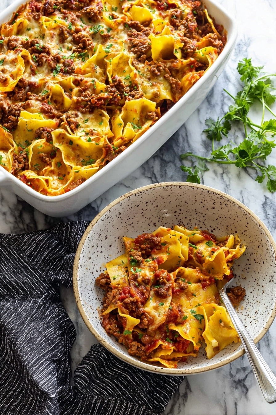 Creamy Beef Noodle Casserole: Cozy, Delicious Family Favorite