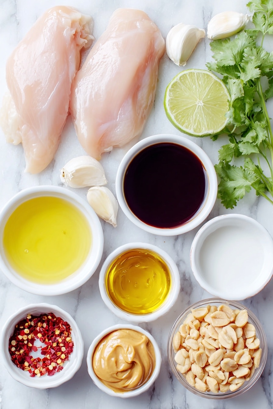 Slow Cooker Thai Peanut Chicken - Irresistibly Flavorful & Easy