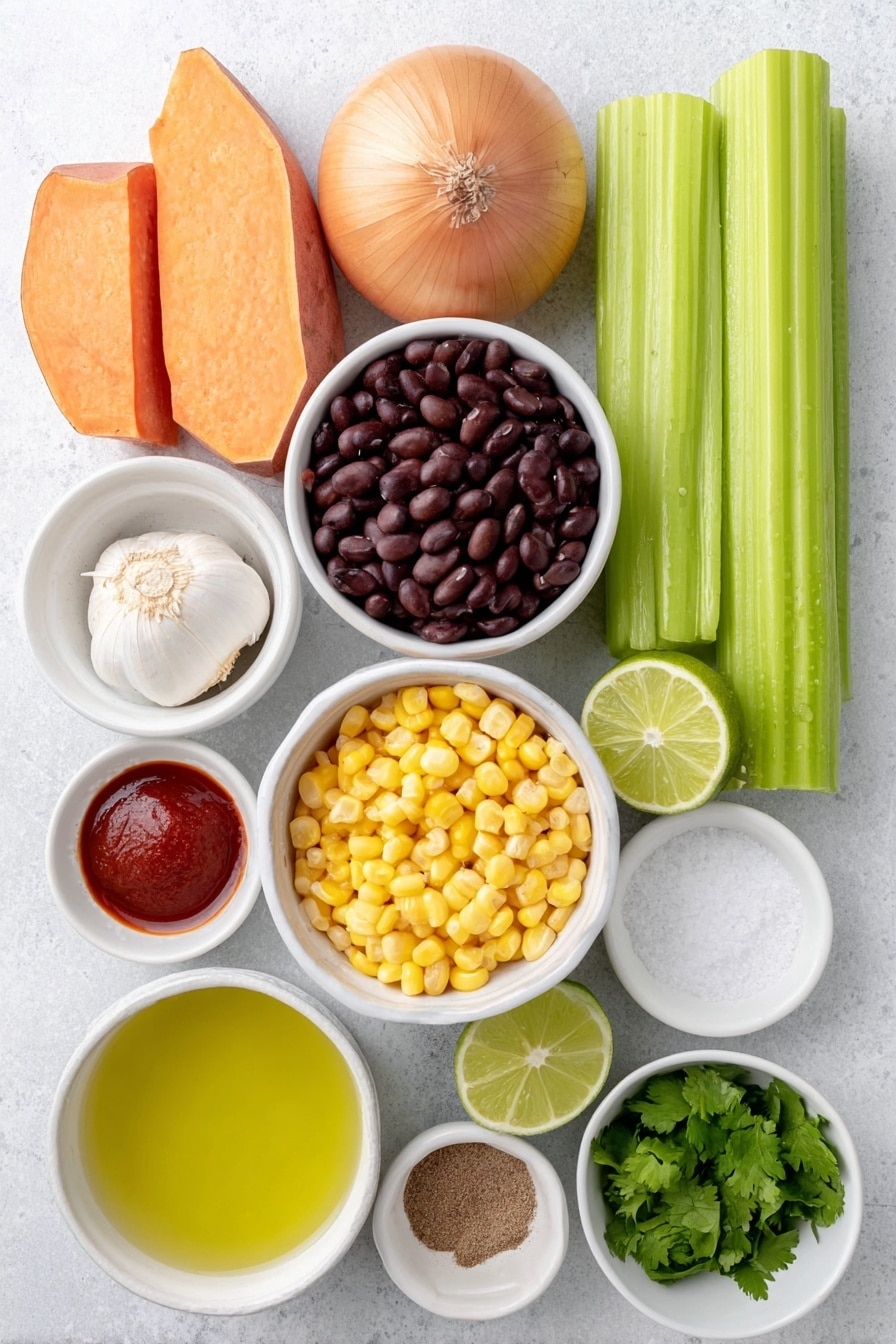 Sweet Potato Black Bean Soup: Cozy & Healthy Comfort Food
