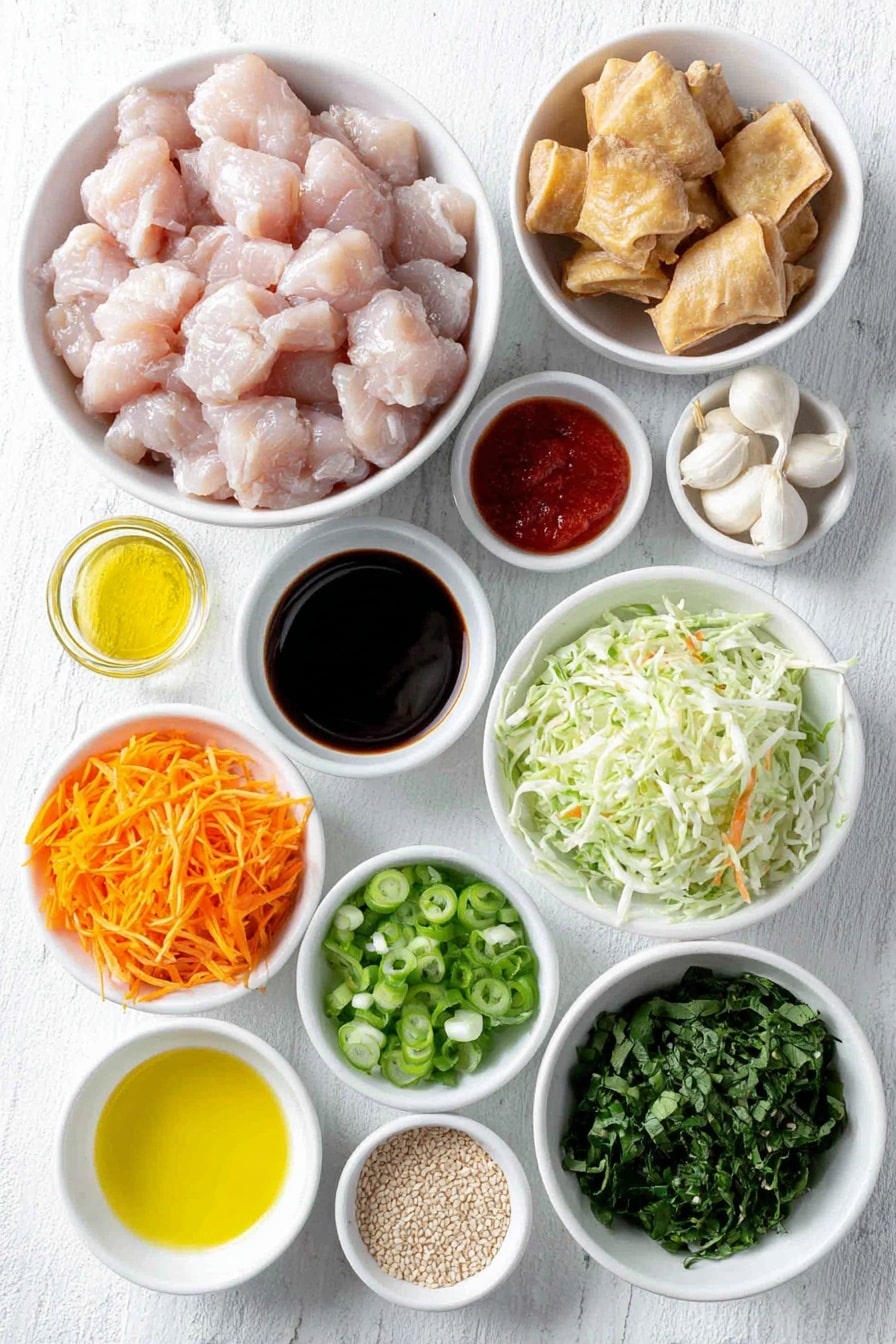 Chicken Wonton Tacos with Asian Slaw – Flavorful & Crispy Delights