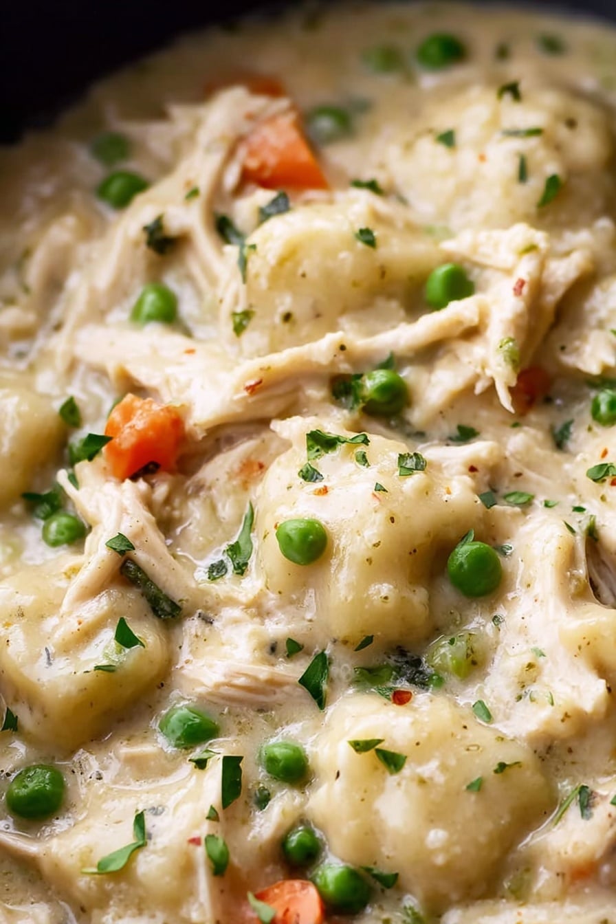 Crock Pot Chicken and Dumplings: Easy Comfort Food Favorite