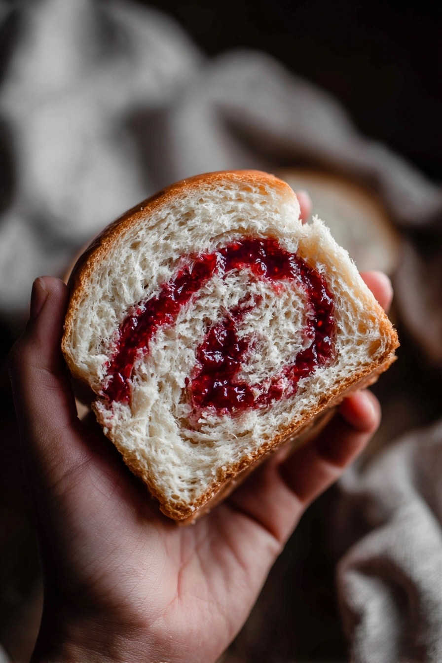 Raspberry Swirl Brioche Loaf: Irresistible Fruity Brioche
